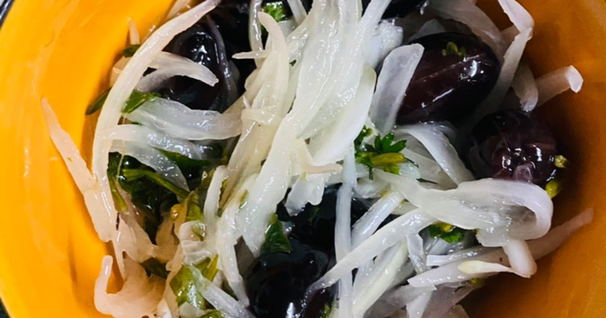Ensalada De Cebolla Con Aceitunas Y Cilantro Receta de J Contreras ...