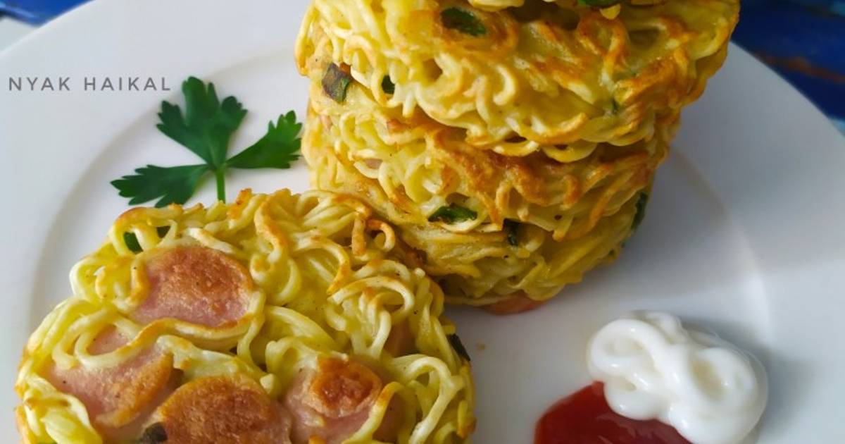 36 resep omlet mie mini enak dan mudah - Cookpad