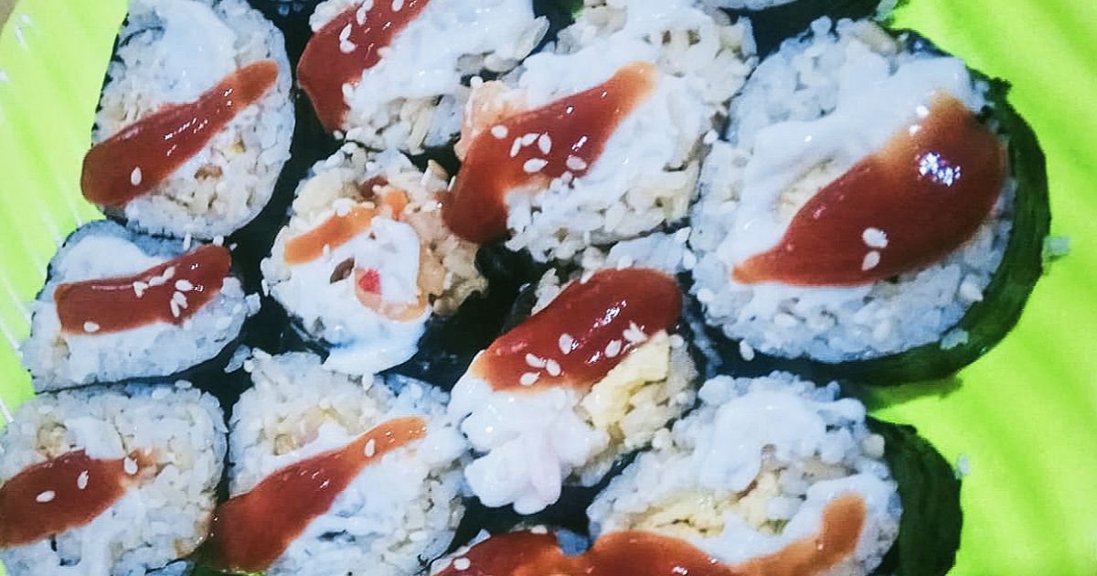 Resep Sushi Isi Udang oleh Yanny Kusuma - Cookpad