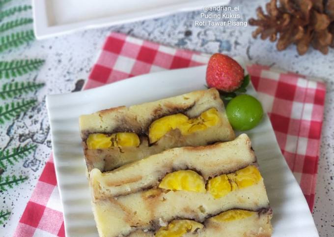 Resep Puding Kukus Roti Tawar Pisang Oleh Bunda Ei Cookpad
