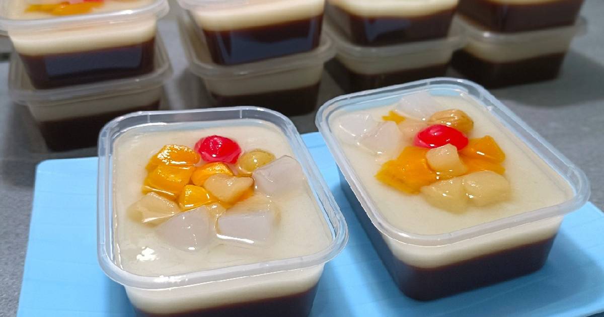 168 resep puding cocktail buah enak dan mudah - Cookpad