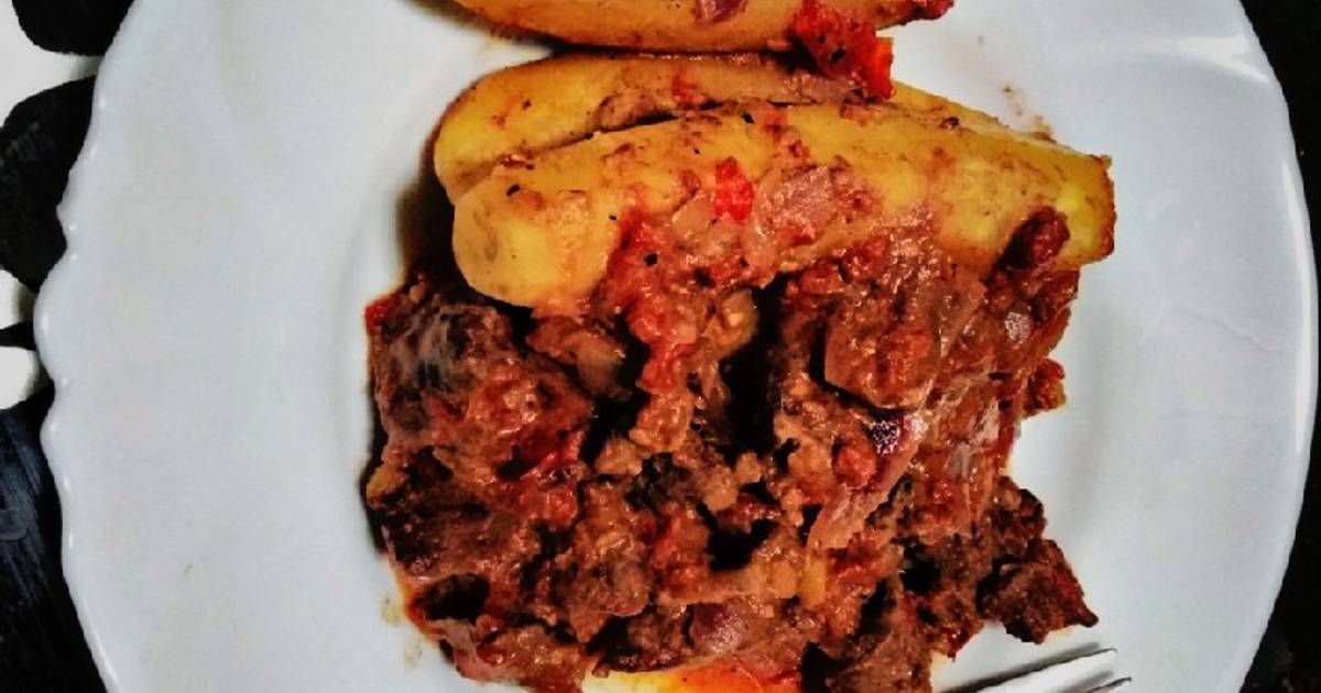 Matoke beef #jikonichallenge Recipe by Catherine Njoki - Cookpad