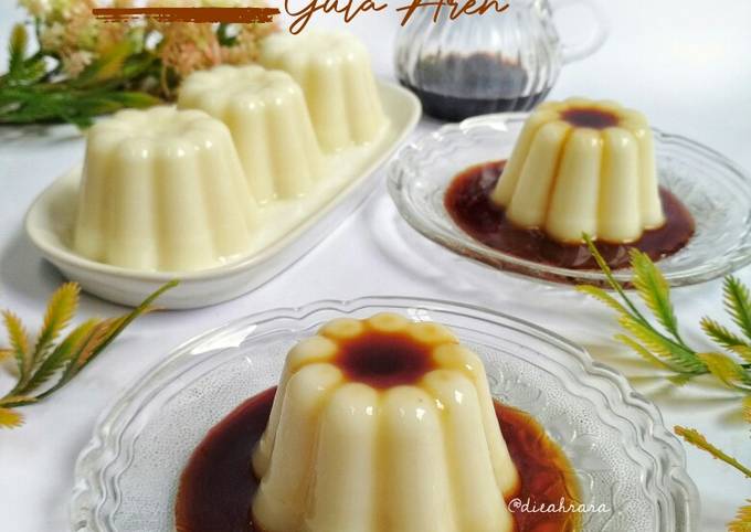 Resep Puding Susu Gula Aren 🍮 oleh Dieah Rara - Cookpad