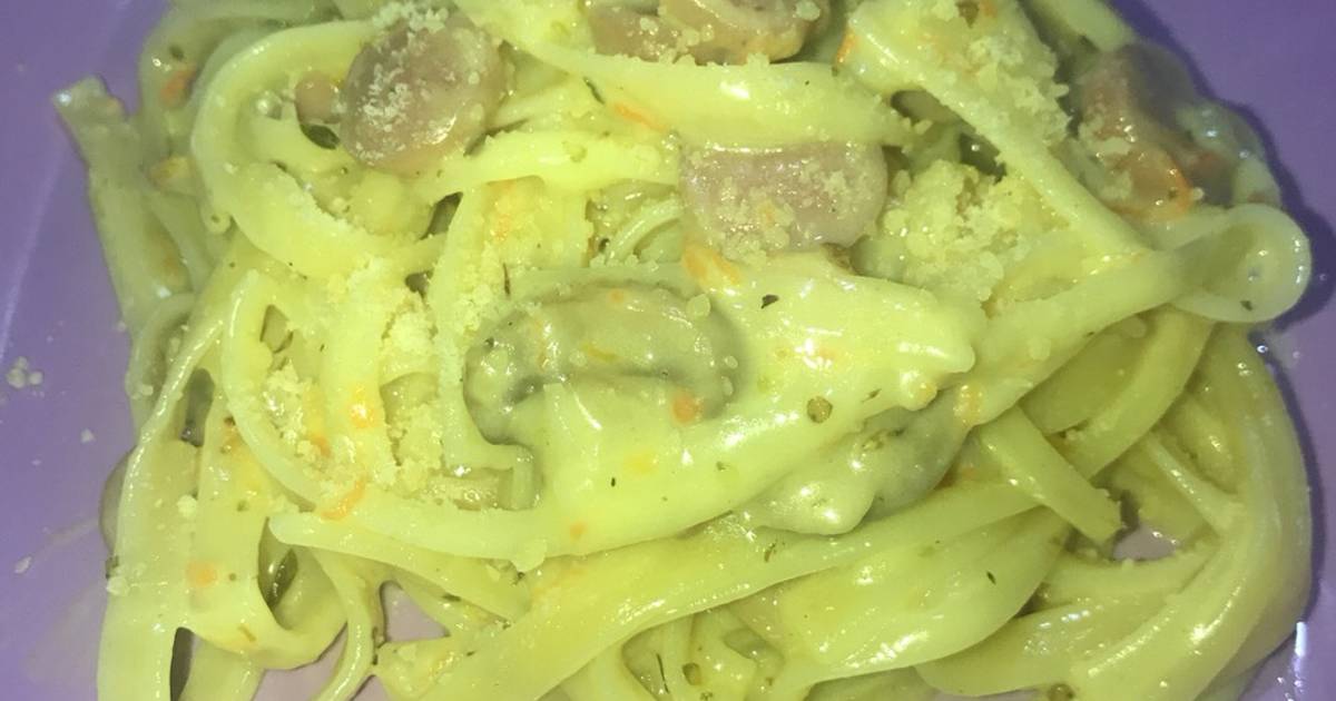 43 resep fettucini saus putih enak dan mudah - Cookpad