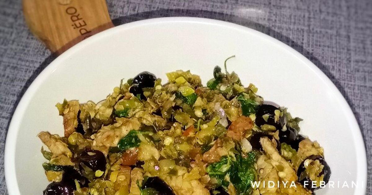 Resep Sambal Jaling / Kabau Tempe Ikan Asin oleh Widiya Febriani - Cookpad