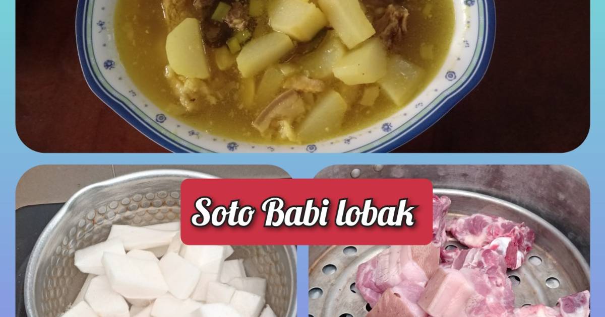 32 resep soto daging babi enak dan mudah - Cookpad