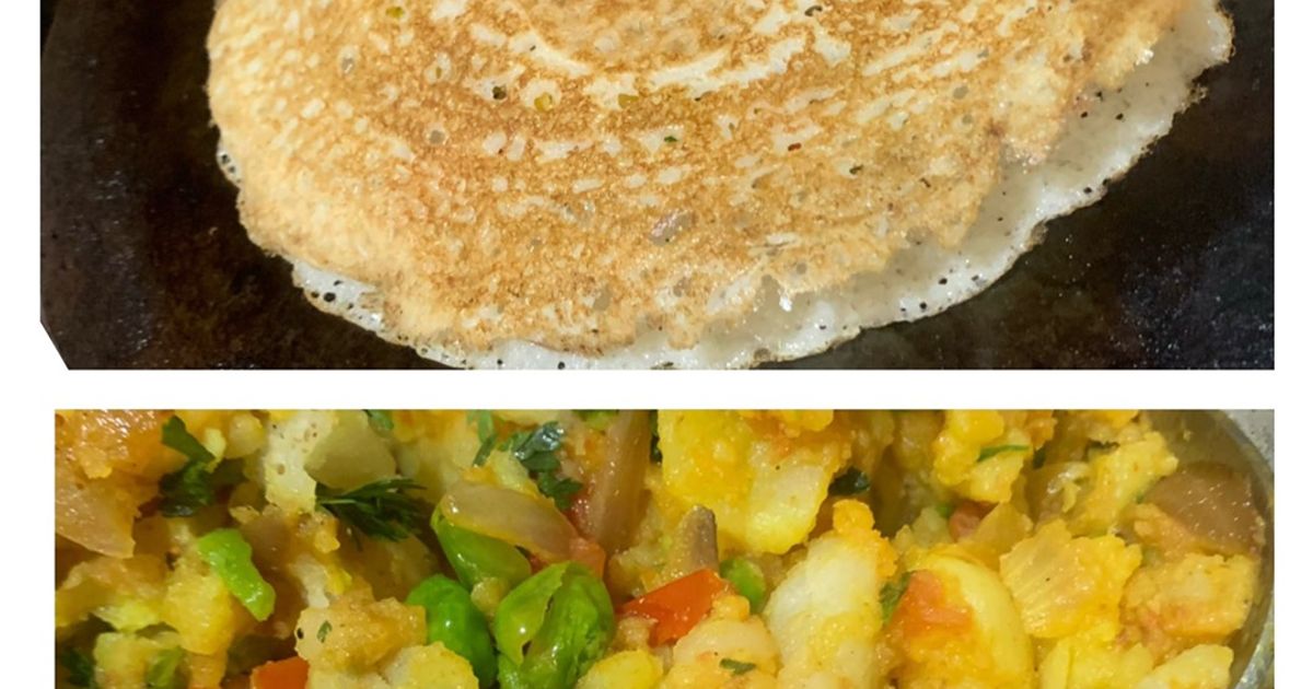 Masala Dosa: Purely South Indian Recipe by Swagatika - Cookpad