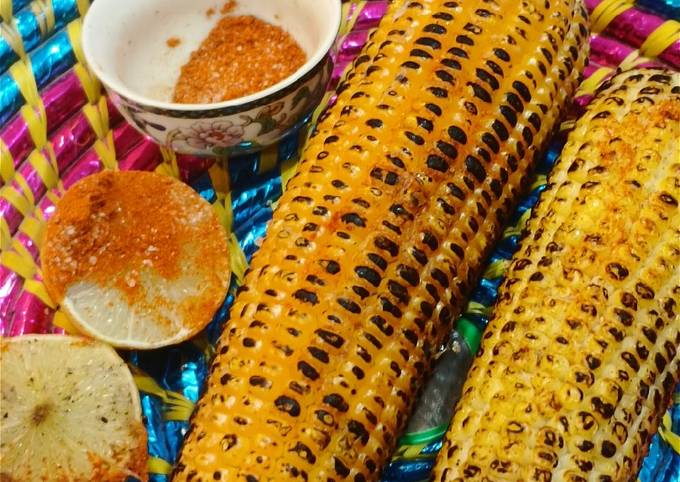 Pakistani Street Style Corn On The Cob (Aka Butta) Recipe by Erum Ahmed ...