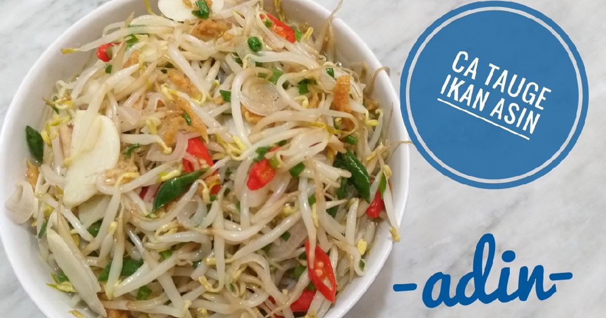Resep Ca Tauge Ikan Asin oleh adin tjokronegoro - Cookpad