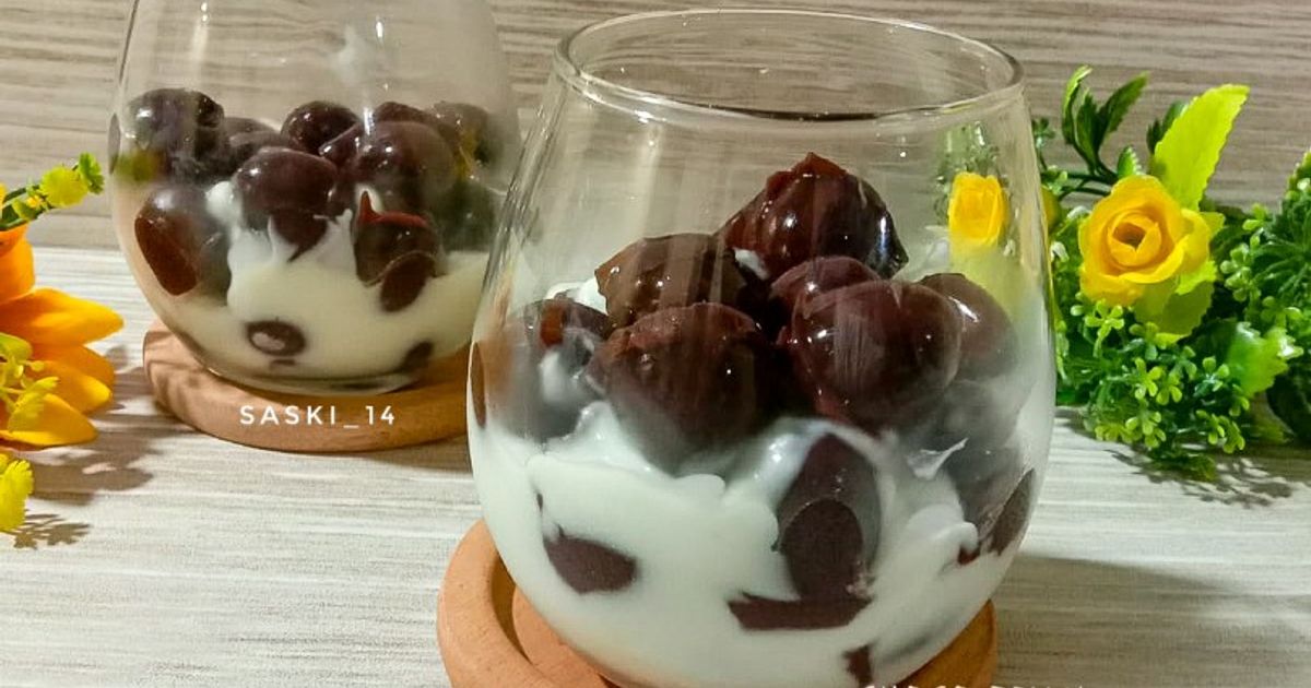 Resep Choco Jelly Balls Pudding oleh Fara Saskia - Cookpad
