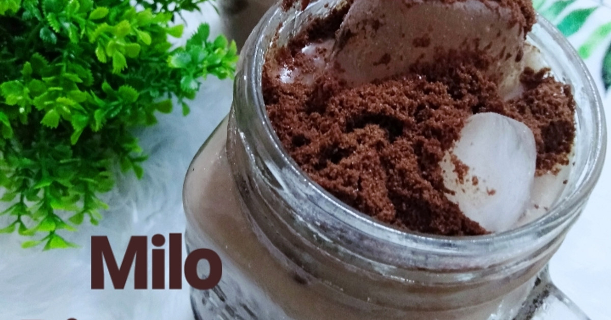 Resipi Milo Dinosaur (Milo Tabur) oleh Aza Aaj - Cookpad