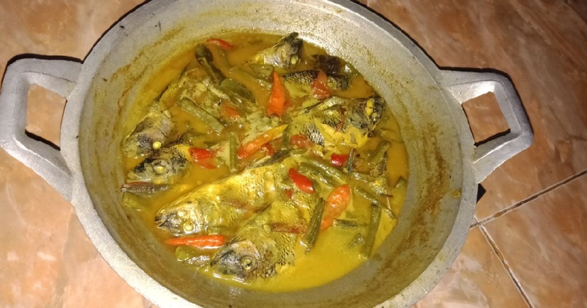 Resep Mujaer+Kacang Panjang Bumbu Kuning oleh Amilatul Lailiyah - Cookpad