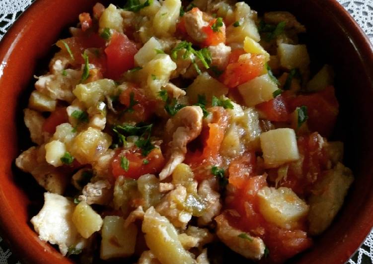 Pollo con pisto Receta de Mari Carmen- Cookpad