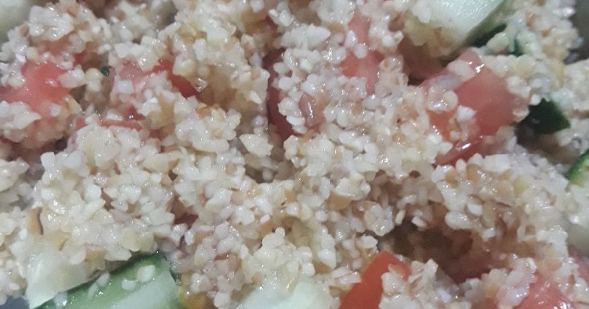trigo burgol y pepinos - 45 recetas caseras- Cookpad