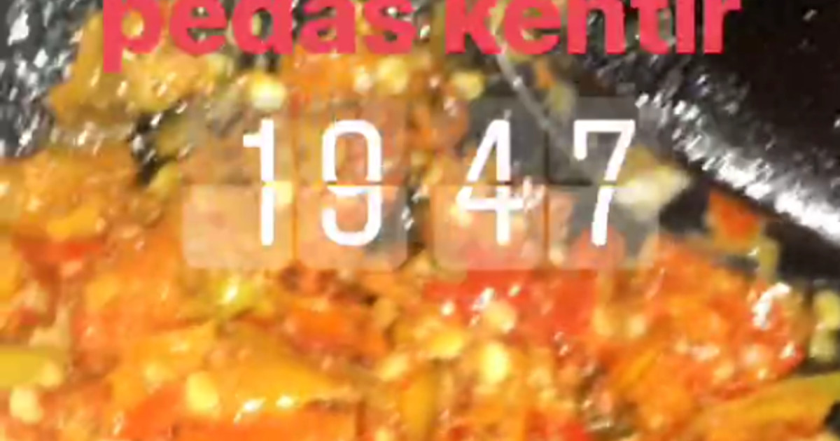 Resep Sambal Pedas Kentir Ala Abi oleh Amiy Dian - Cookpad