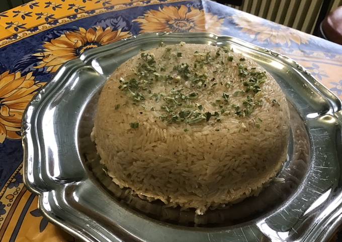 Dôme de riz à la prune et fines herbes de Mila Skull - Cookpad
