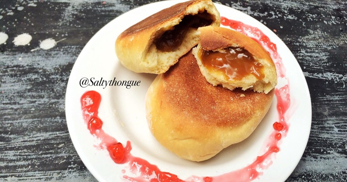 Resep Creamy Sweet Pan Bun Aka Roti Penyet oleh Saltytongue (Famella ...