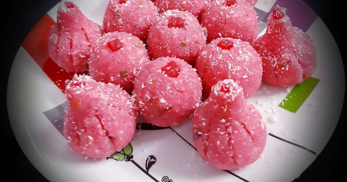 Komal Khatwani દ્વારા રેસીપી રોઝ લાડુ અને મોદક (Rose Laddu & Modak ...
