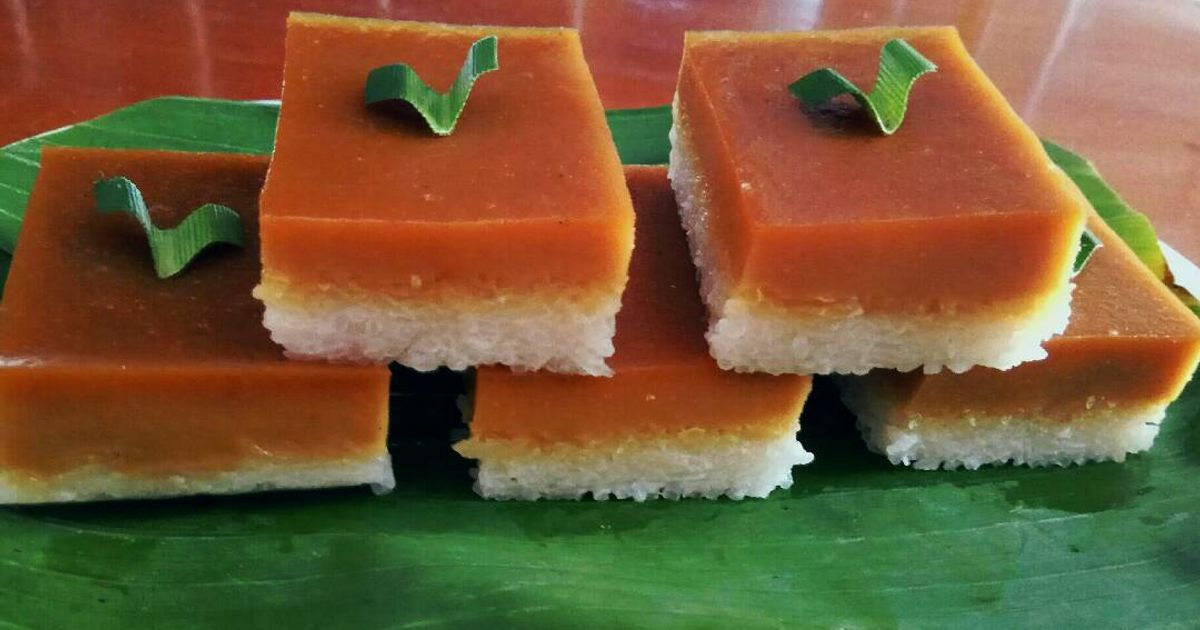 Resep kue talam ketan rumahan enak dan mudah - Cookpad