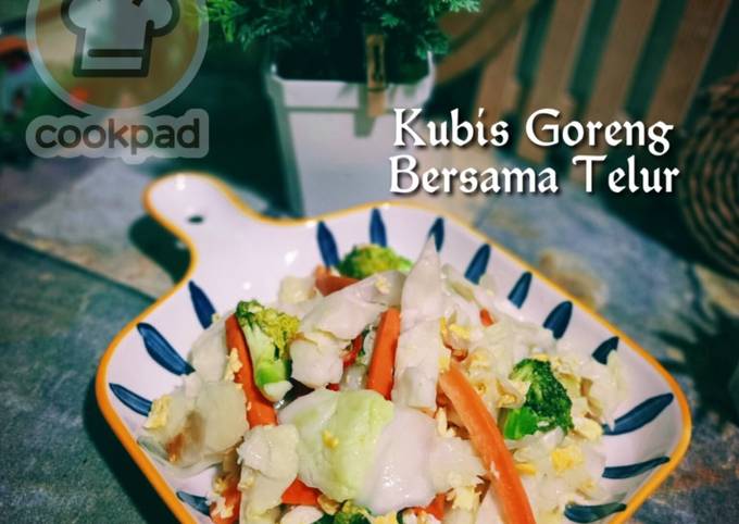 Resipi Kubis Goreng Bersama Telur oleh mamy_kitchen89 - Cookpad