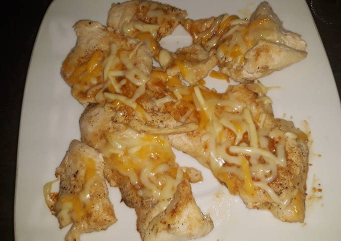 Pollo con queso Receta de Vanesa- Cookpad