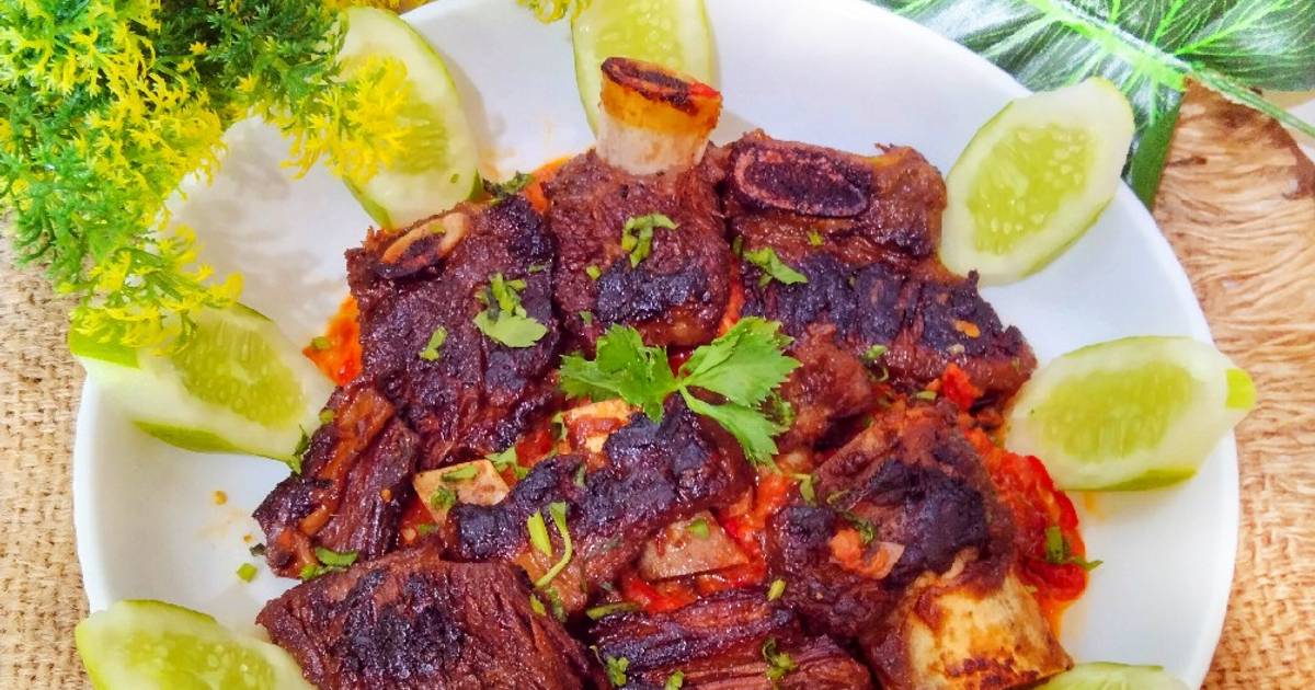 21 resep iga penyet kecap enak dan mudah - Cookpad