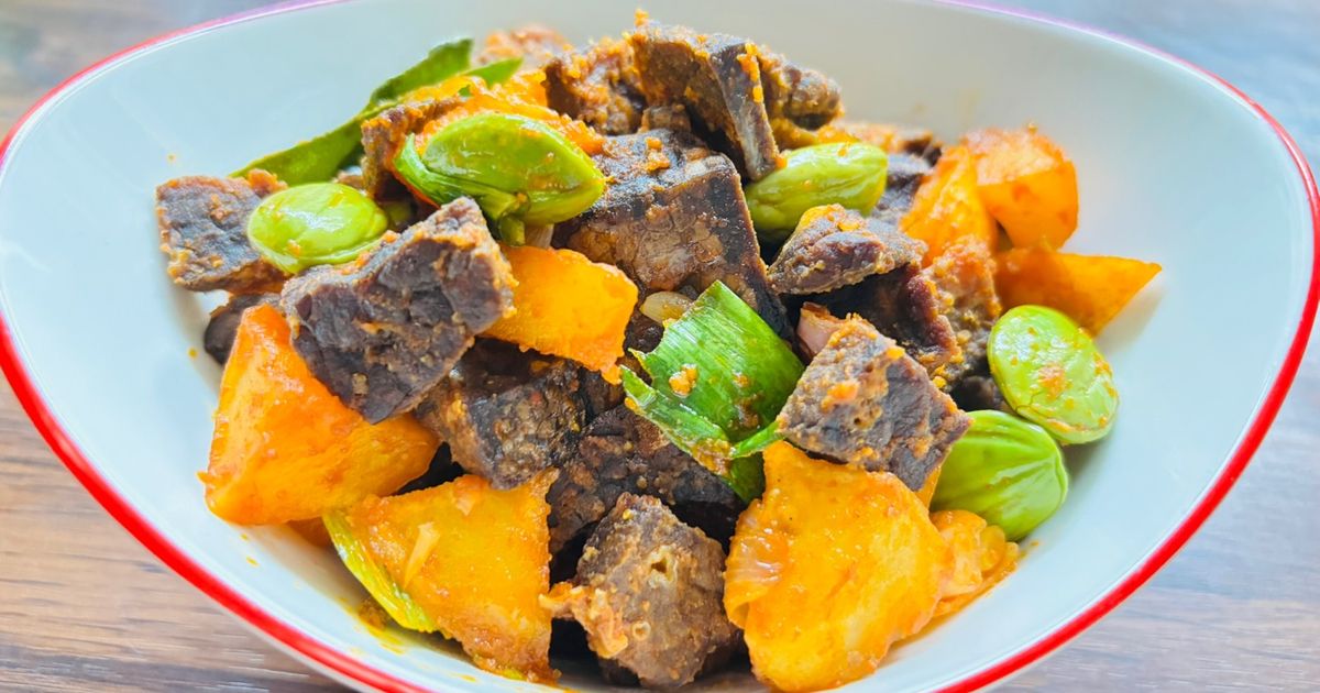 Resep cara bikin kentang paru balado rumahan enak dan mudah - Cookpad