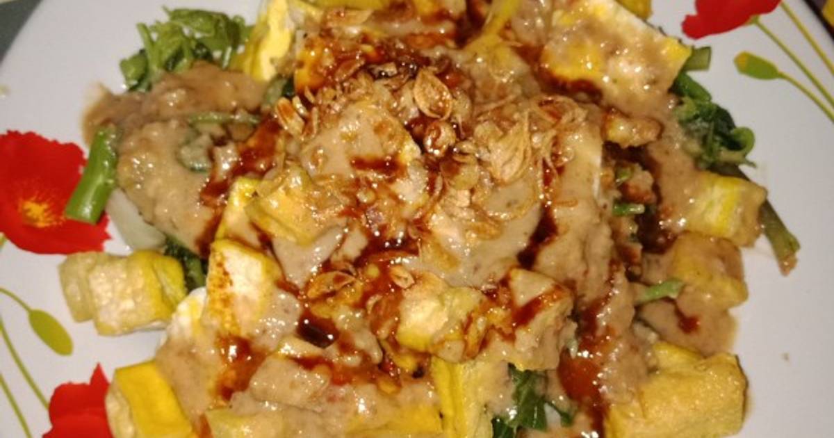 66 resep pecel tahu lontong enak dan mudah - Cookpad