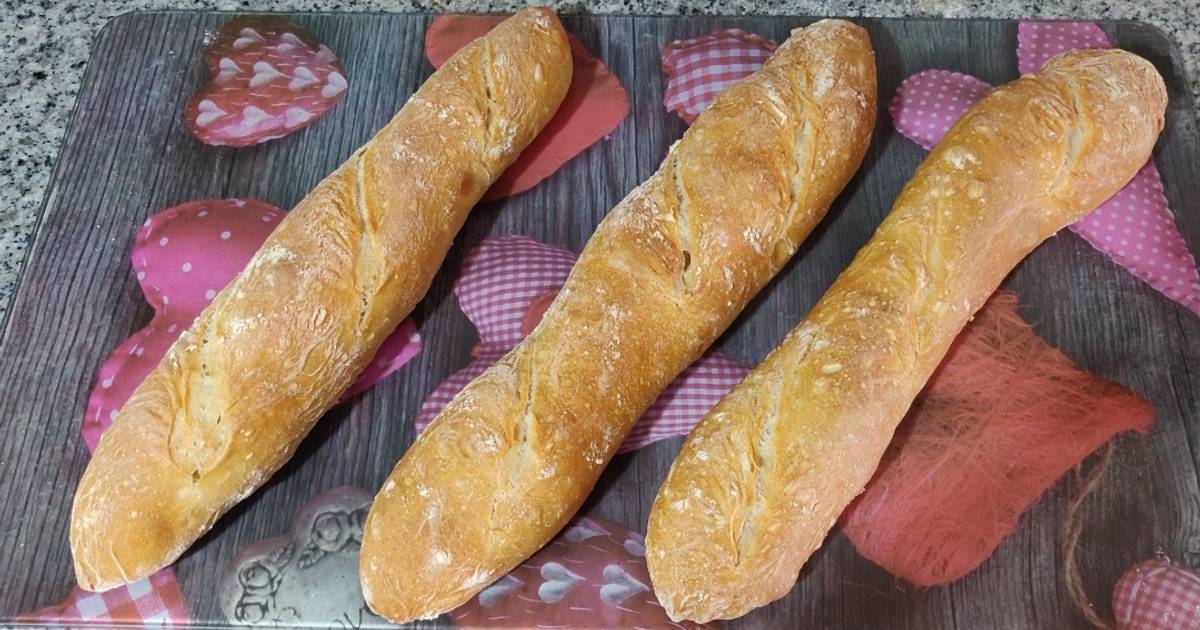 Pan baguette - 189 recetas caseras- Cookpad