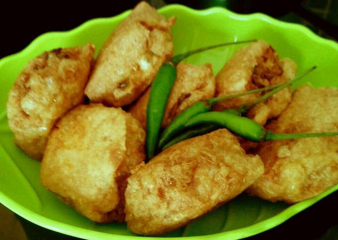 Resep Tahu Isi Balut Telur oleh Mommy Gray - Cookpad