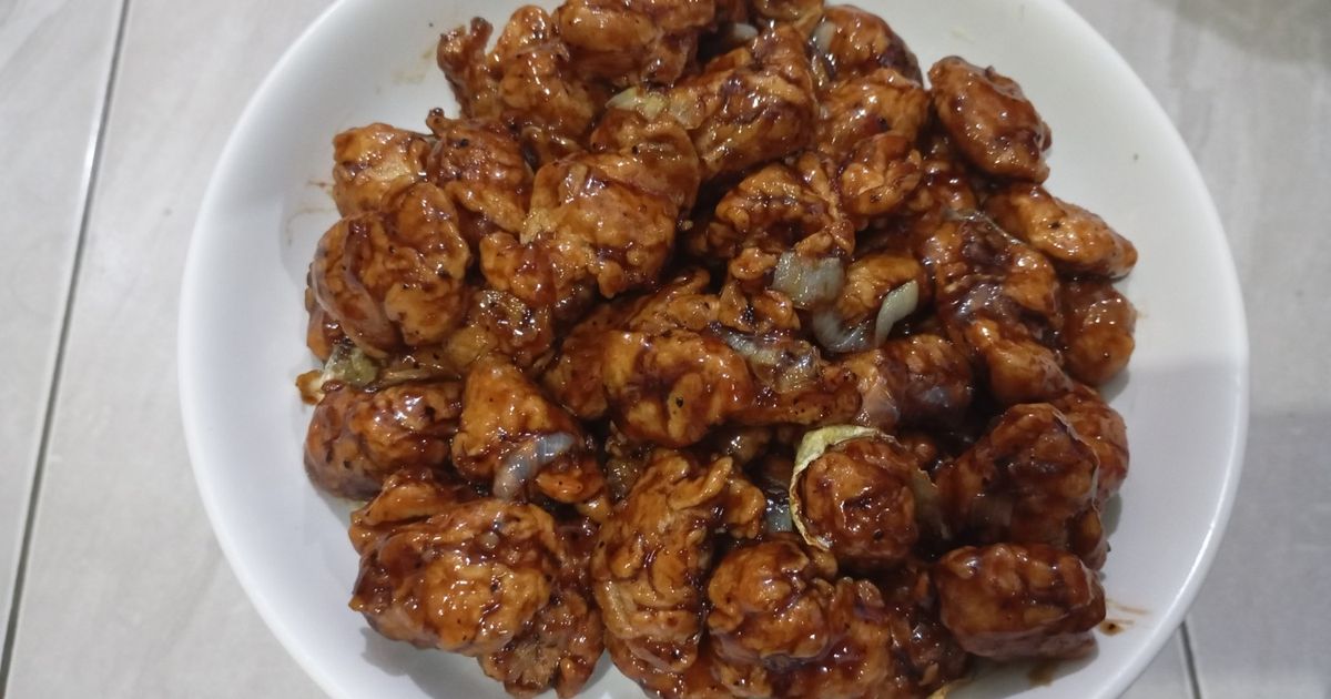 Resep chicken pop black paper rumahan enak dan mudah - Cookpad