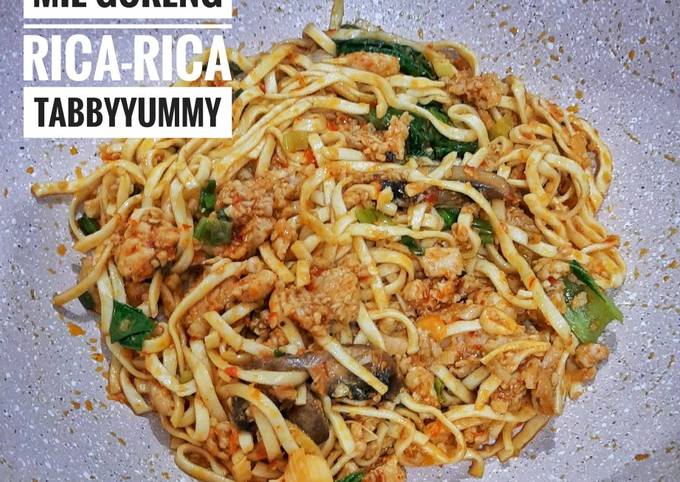 Resep Mie Goreng Rica-Rica oleh Pawon Tabby Yummy - Cookpad