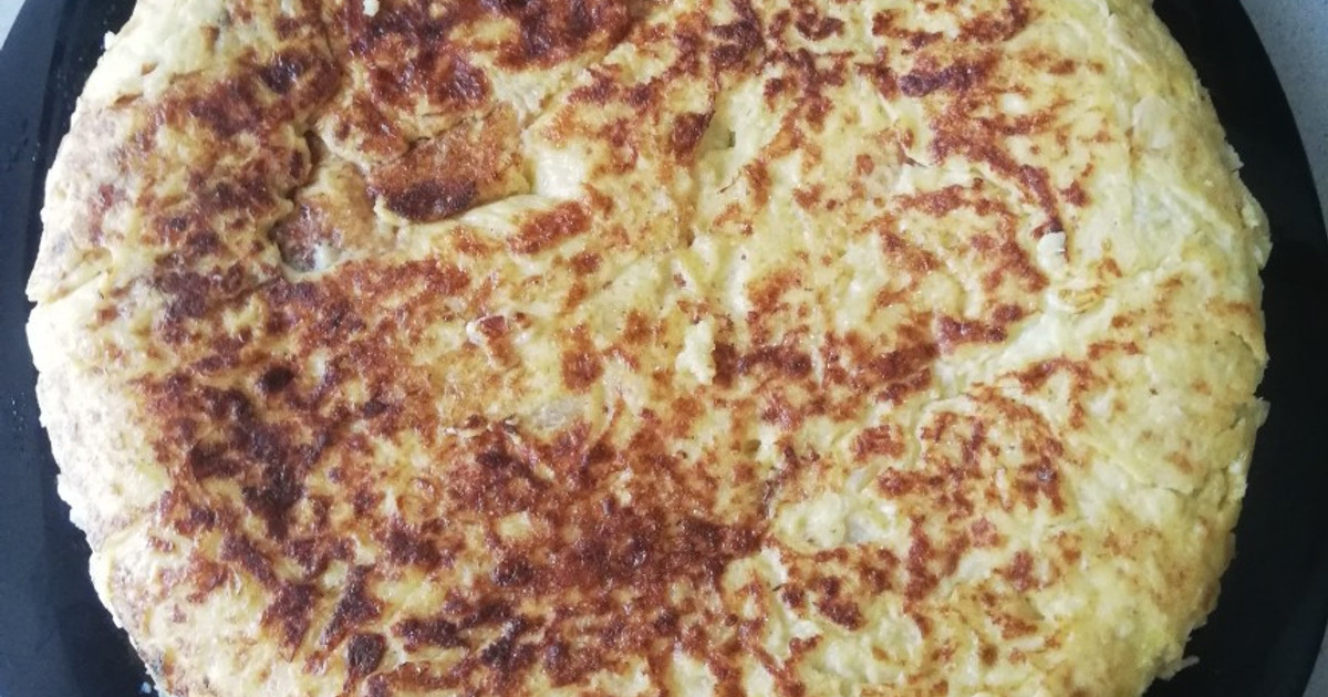 Tortilla De Repollo De Col 🥬🥚 Receta de Alicia Rosillo- Cookpad