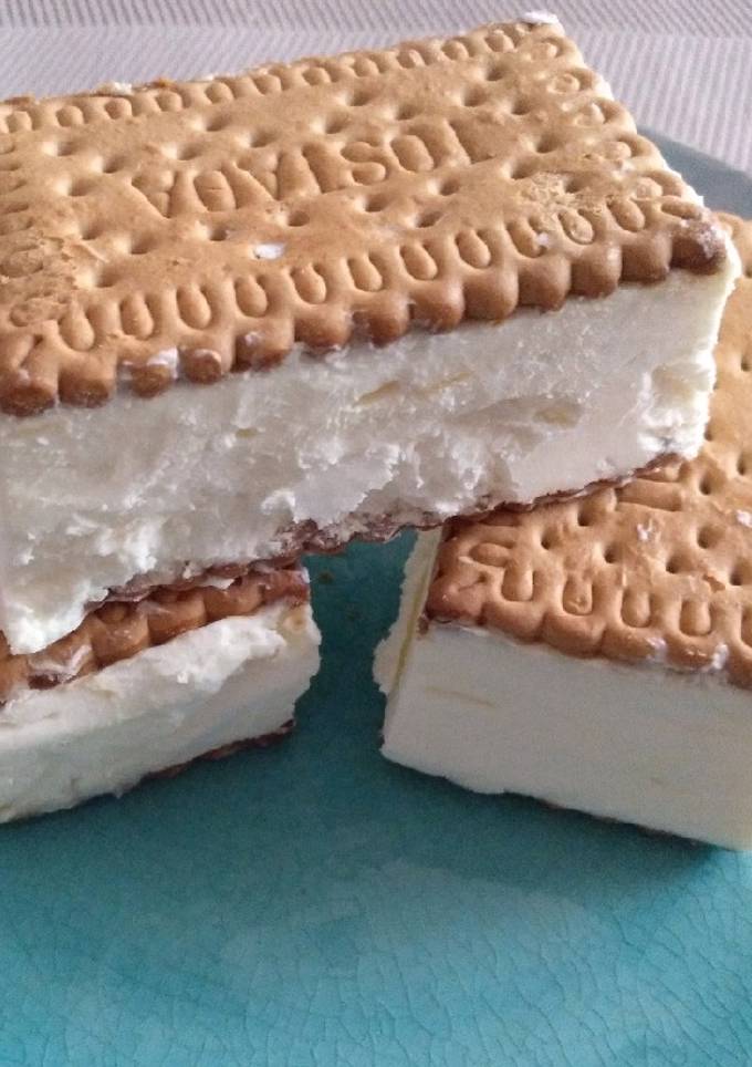 Sándwich de helado Receta de Mari Carmen- Cookpad