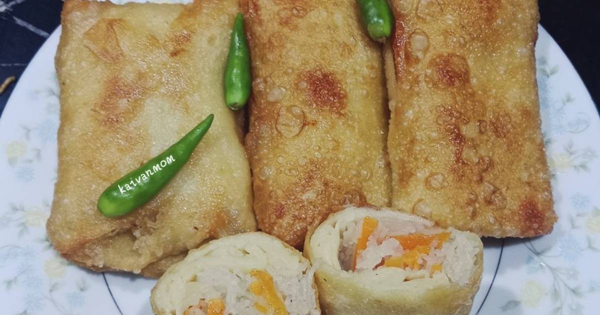 Resep risol kreasi aneka isian: Garing dan mudah dibuat!
