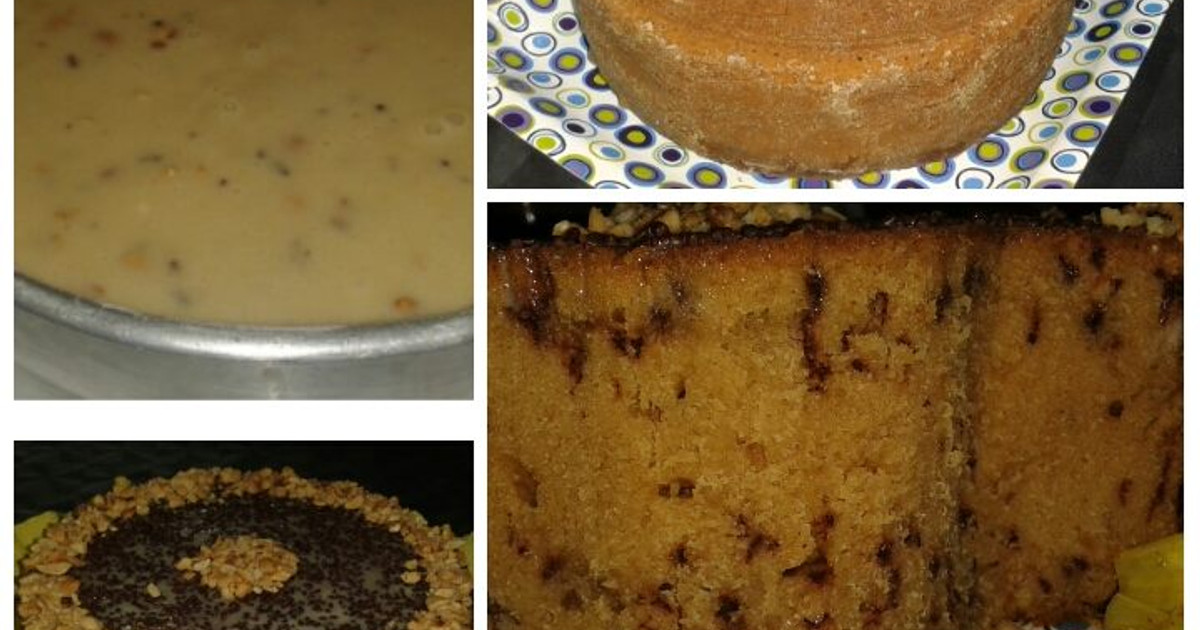 Torta Dulce Casera Con Maní Y Chispa De Chocolate Receta de Milagros ...