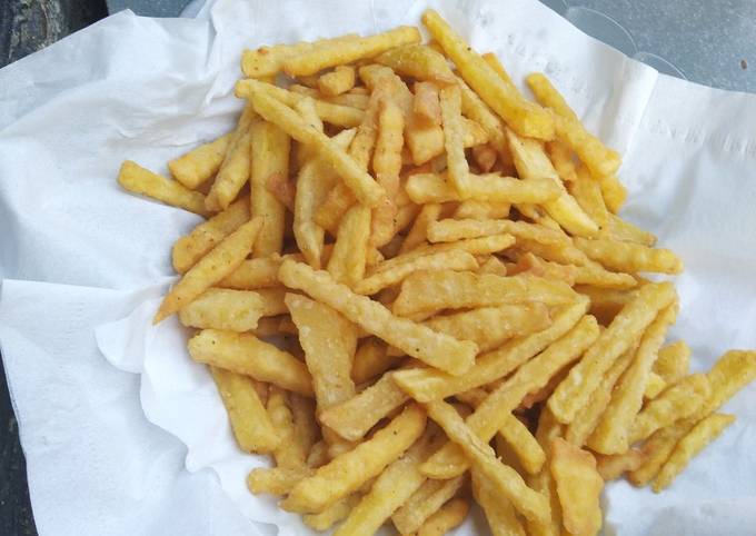 Resep Kentang crispy oleh vika prastiya - Cookpad