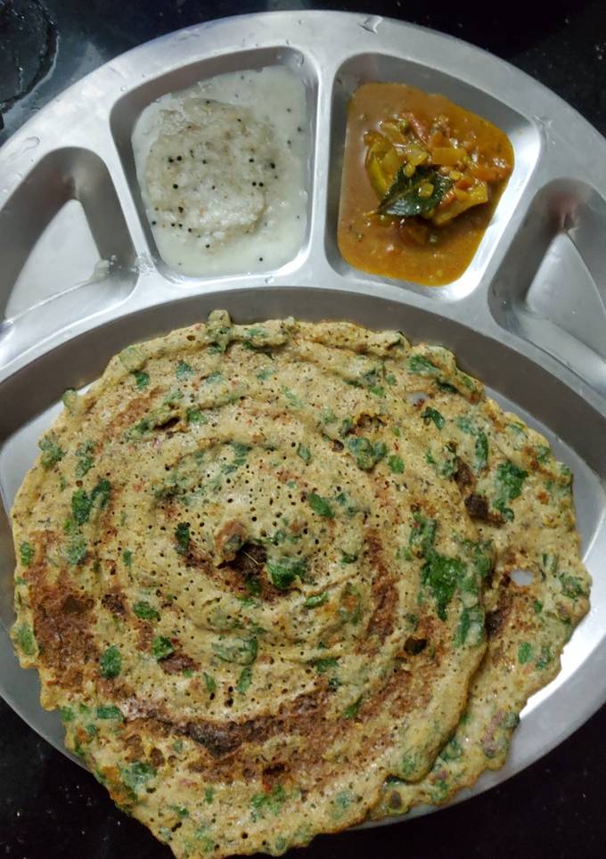 கோதுமை ரவை அடை(wheat rava adai recipe in tamil) இவருடைய ரெசிபி ...