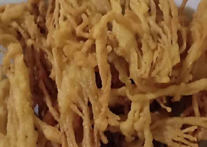 Resep Jamur Enoki Krispi oleh Mak e Iban - Cookpad