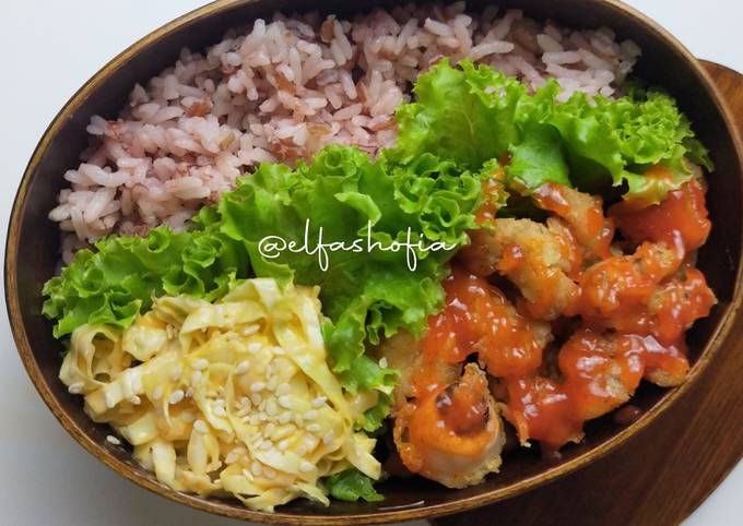 Resep Bekal Suami | Bento Suami oleh Elfa Shofia - Cookpad