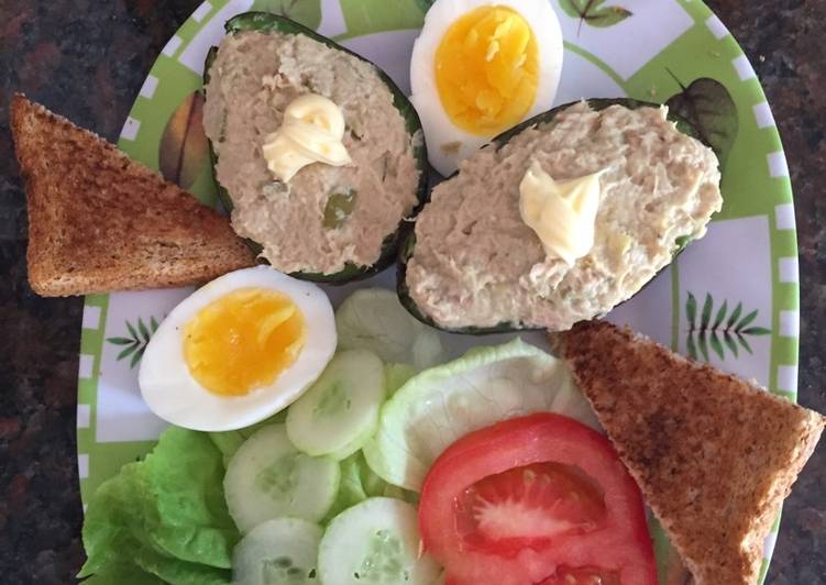 Palta rellena Receta de mariela_avero- Cookpad