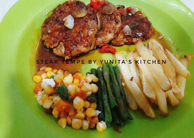 Resep Steak Tempe oleh yunittadm - Cookpad