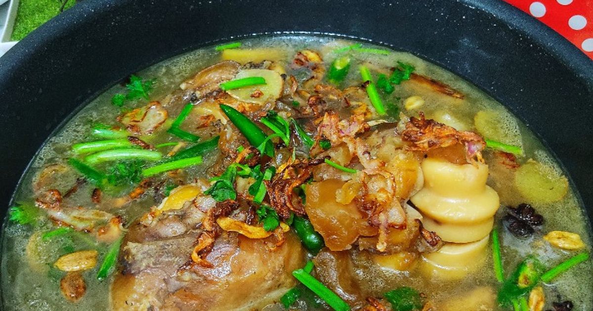Resipi Sup Kaki Lembu Ala Kampung oleh Julia ALeen Aireish - Cookpad