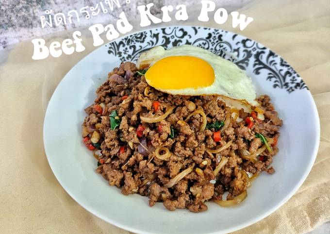 Resipi Beef Pad Kra Pow ผัดกระเพร 🇹🇭 oleh Najwa | DapurBintang - Cookpad