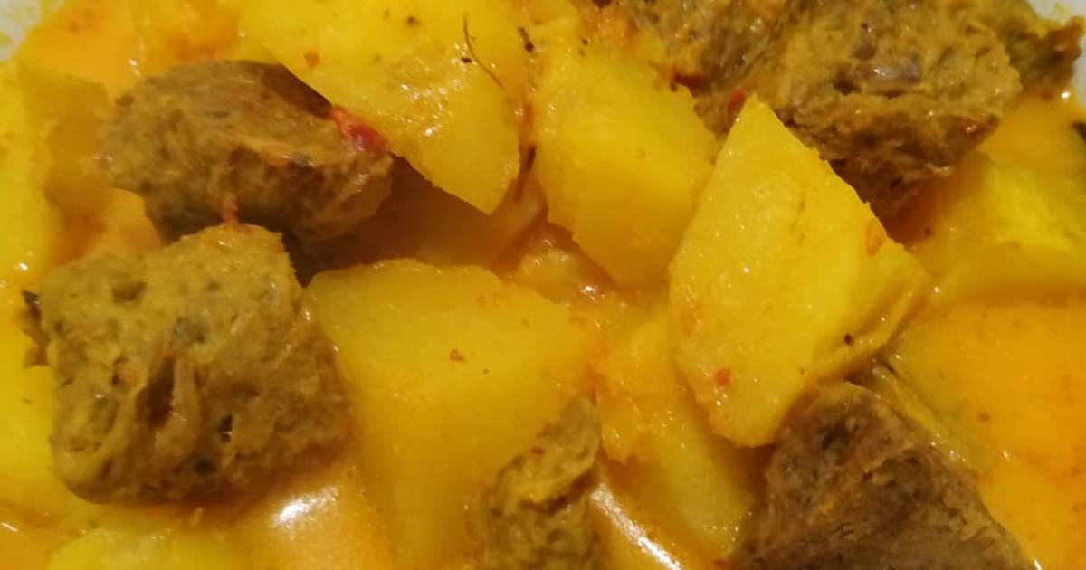 Resep Gulai kentang vegan oleh Sudiyanni Liu - Cookpad