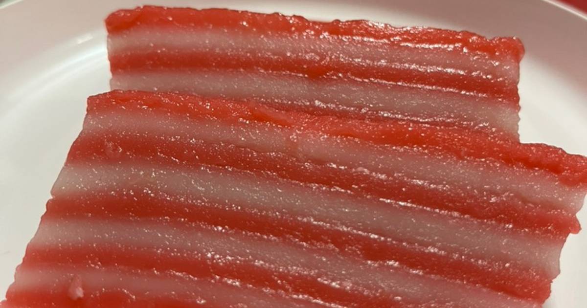 Resep Lapis Merah Putih 🇮🇩 oleh Dewi Dapur - Cookpad