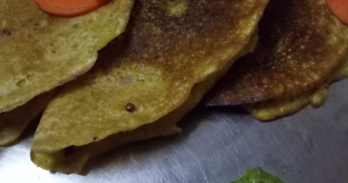 Healthy Veg Pancakes Recipe by Ankita Kheradia - Cookpad