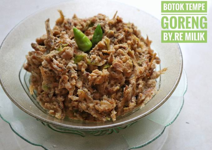 Resep 34. Botok Tempe Teri goreng oleh Re Milik - Cookpad