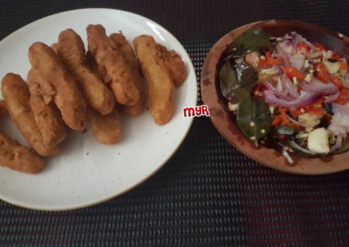 Resep Dori Stick Sambal Matah oleh MyR - Cookpad