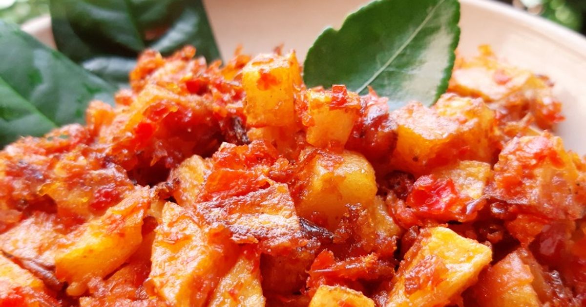 Resep Kentang Rebon Masak Merah (Tidak Pedas, Aman Buat Bocil) oleh ...